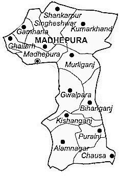 Madhepura District | Madhepura District Map