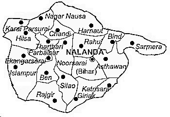 Nalanda District | Nalanda District Map
