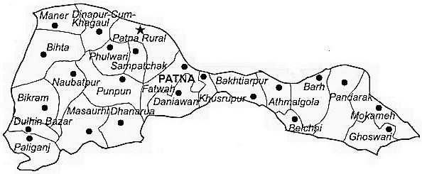Patna District | Patna District Map