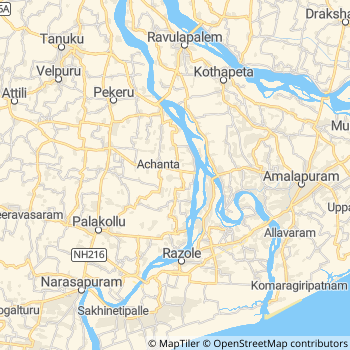Achanta Mandal | Achanta Mandal map