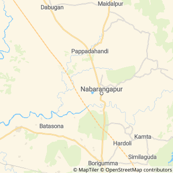 Nabarangpur City | Nabarangpur City map
